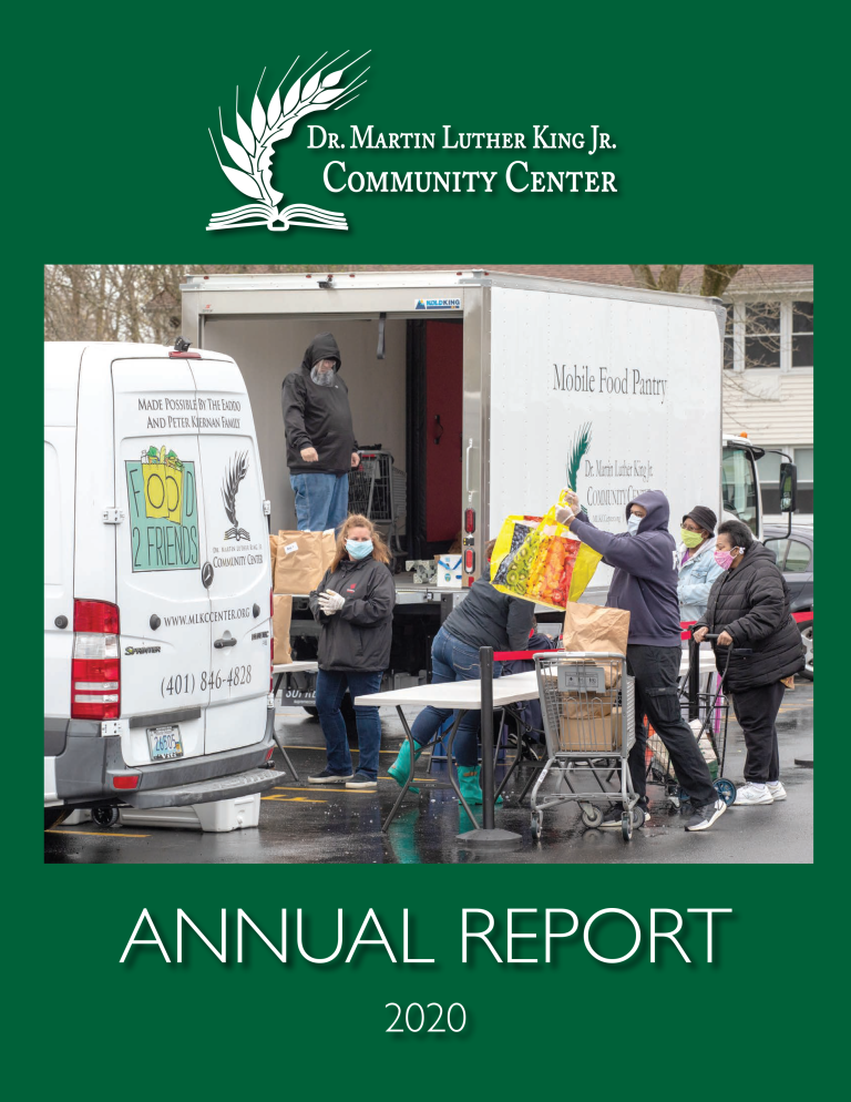 History and Annual Reports - MLK Community Center